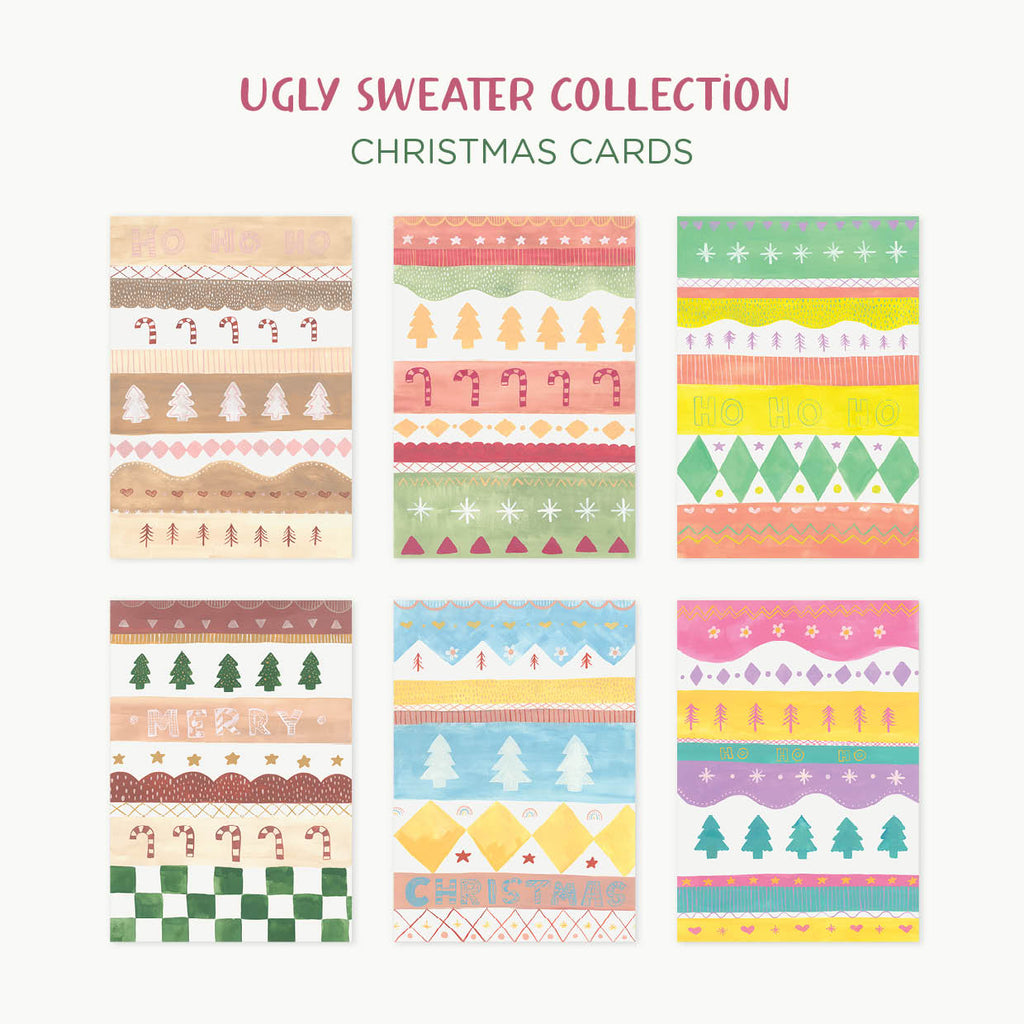 Christmas Cards - Ugly Sweater Collection – Erin Bacchi